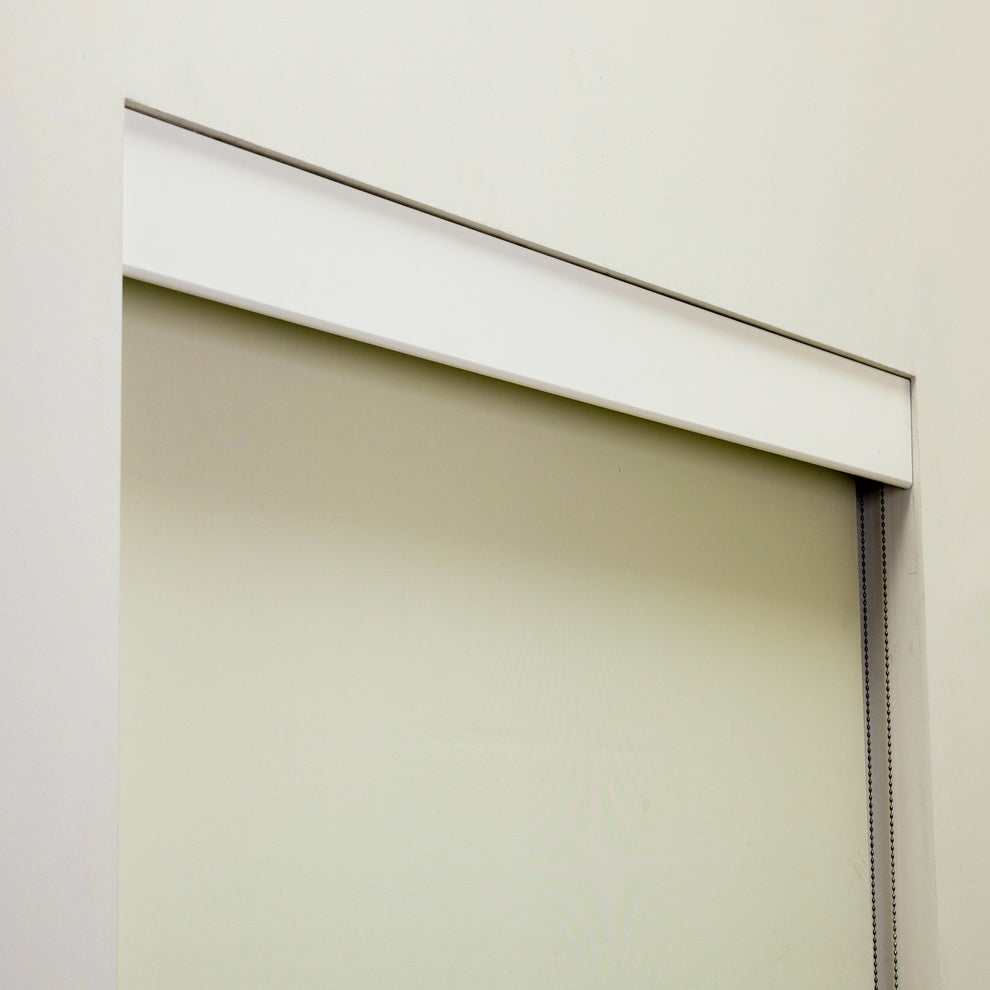 Matt White Flat Pelmet for Roller Blinds – COV-A-BLIND Ltd